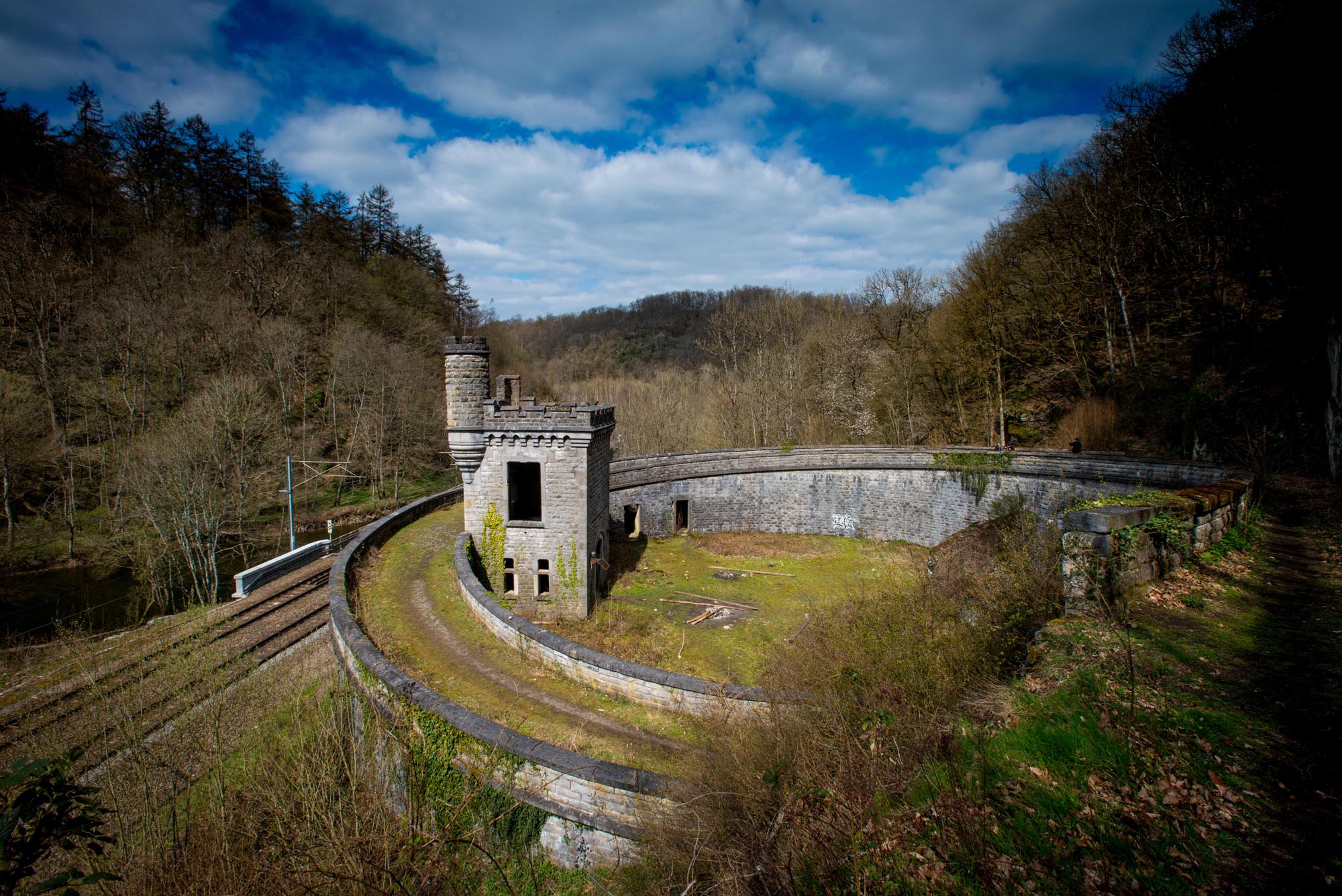 Houyet : La gare royale - Patrimoine oublié de Wallonie