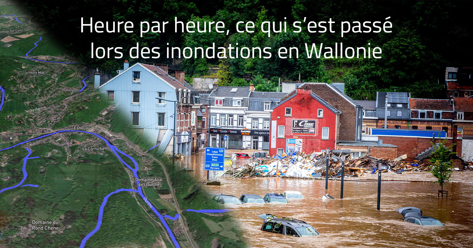 Heure par heure, ce qui s’est passé lors des inondations en Wallonie ...